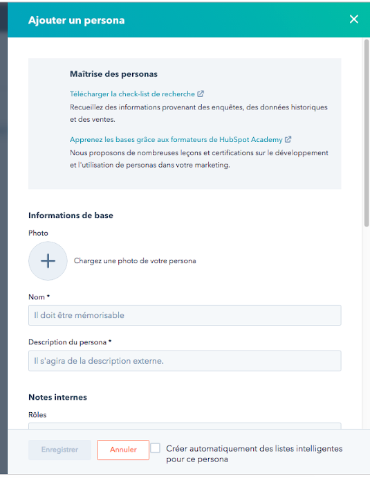 Comment implémenter un buyer persona sur HubSpot